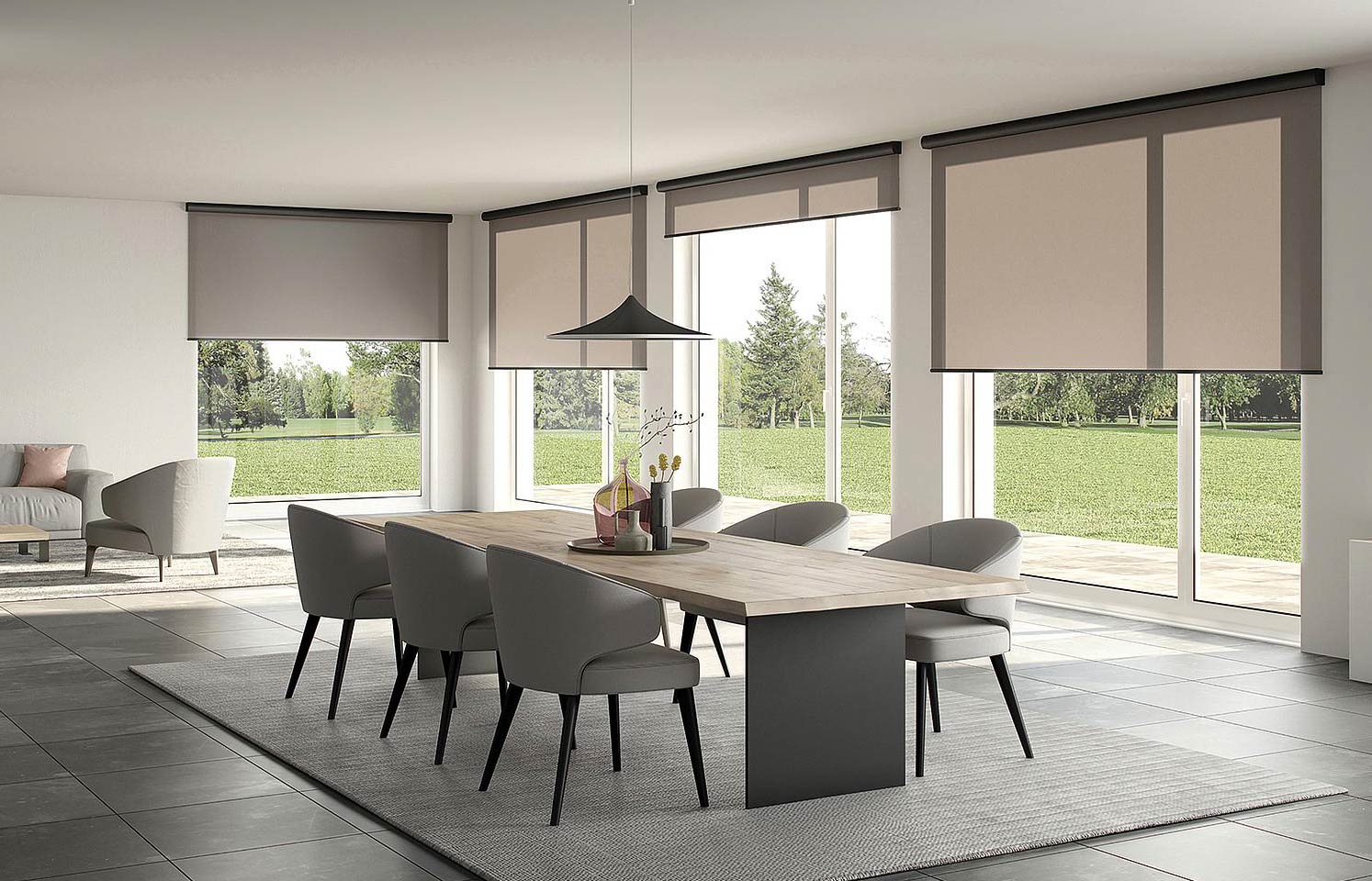 Store enrouleur sur-mesure - Maison Bleue Luxembourg